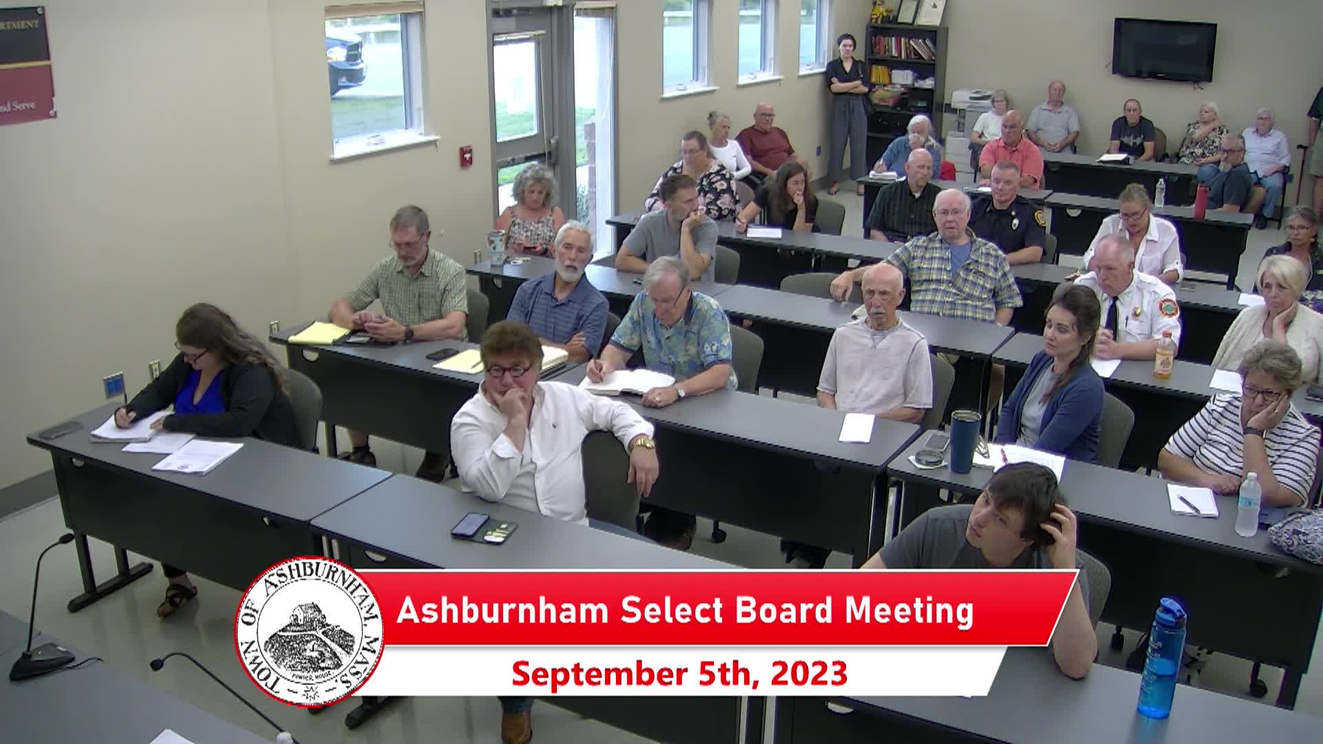 Ashburnham Select Board Meeting 09-05-2023